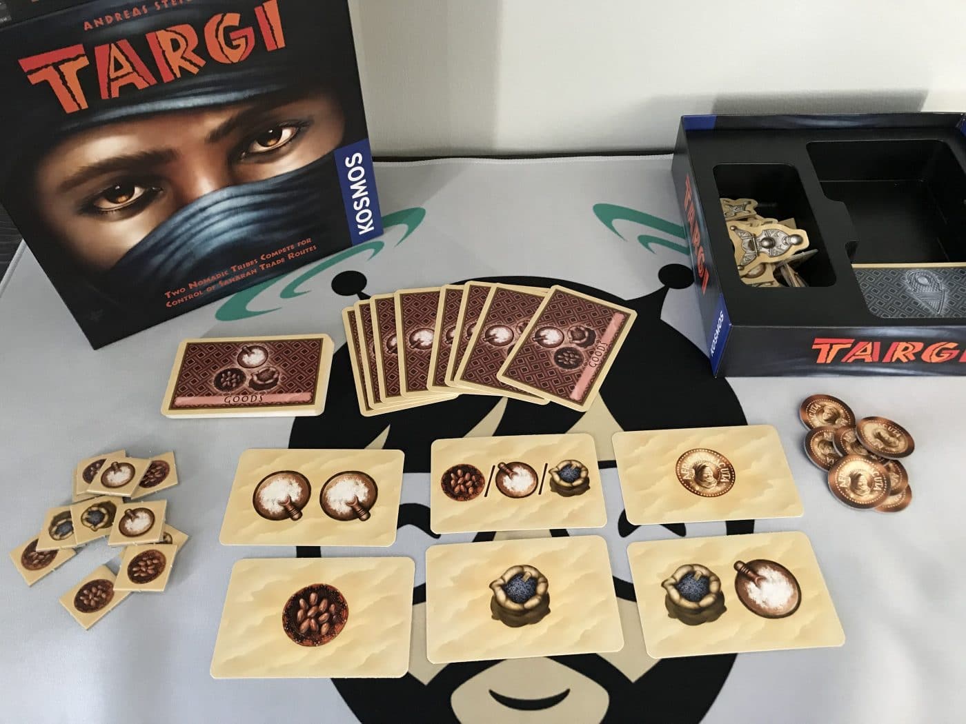 Take to the Sands in Targi: A Resource Collection Game with A Nomadic ...
